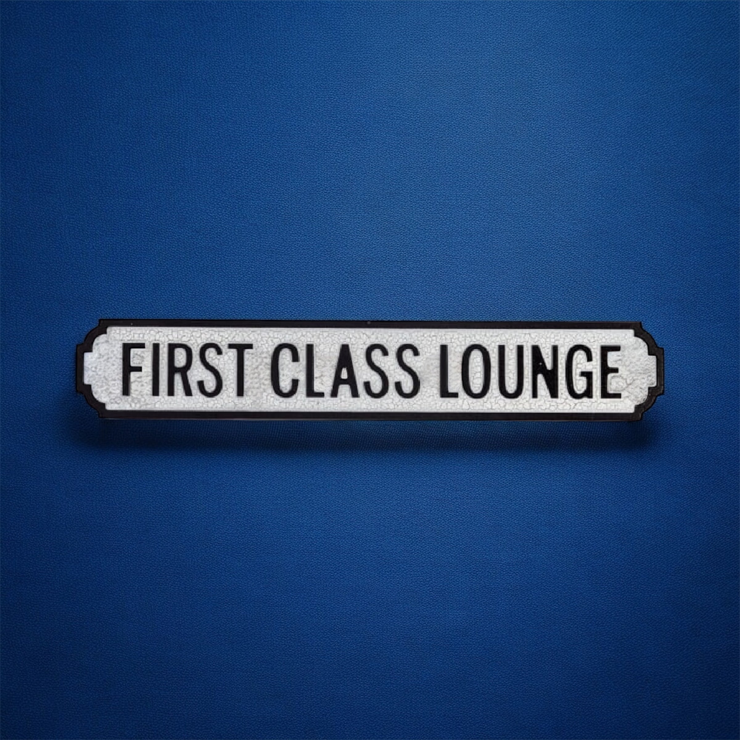 First Class Lounge Sign – Stylish MDF Wall Decor – Sign of the times Stoke